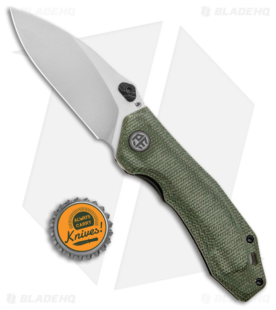 Petrified Fish PFP04 Havrog Liner Lock Knife Green - BHQ
