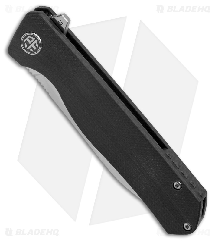 Petrified Fish PF818 | Liner Lock Knife | Black G-10