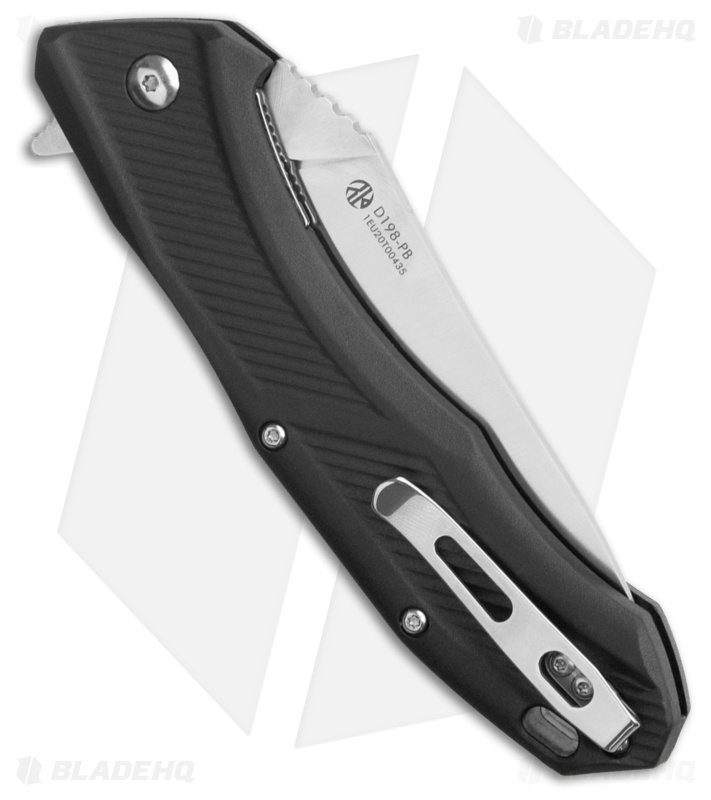 RUIKE D198 Liner Lock Knife Black Polymer (Stonewash)