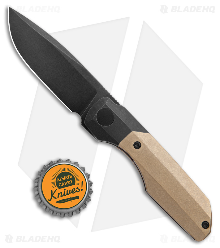 Vero Engineering Mini Synapse Ti Brass (3" BW) - Blade HQ