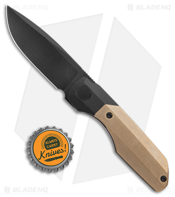 Vero Engineering Mini Synapse Ti Brass (3" DLC) - Blade HQ