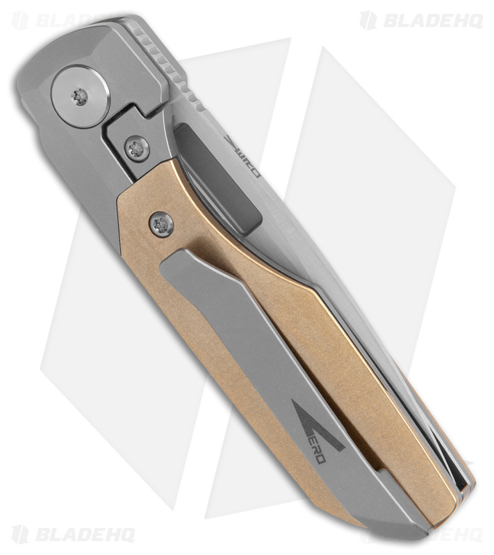 Vero Engineering Mini Synapse Brass (Hand Satin) - Blade HQ