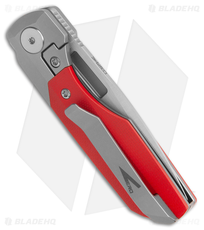 Vero Engineering Mini Synapse Ti Red G-10 (Satin) - Blade HQ