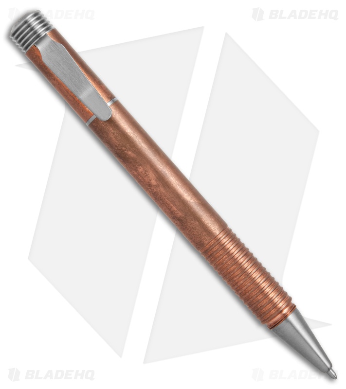 Matthew Martin Tactical 500 Series Screw Cap Pen (Copper/Titanium ...