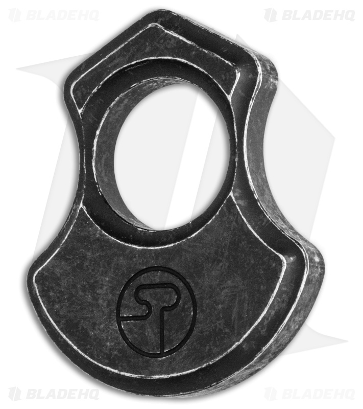 Serge Panchenko X-1 Knuck Black Tumbled (Aluminum/Copper) - Blade HQ