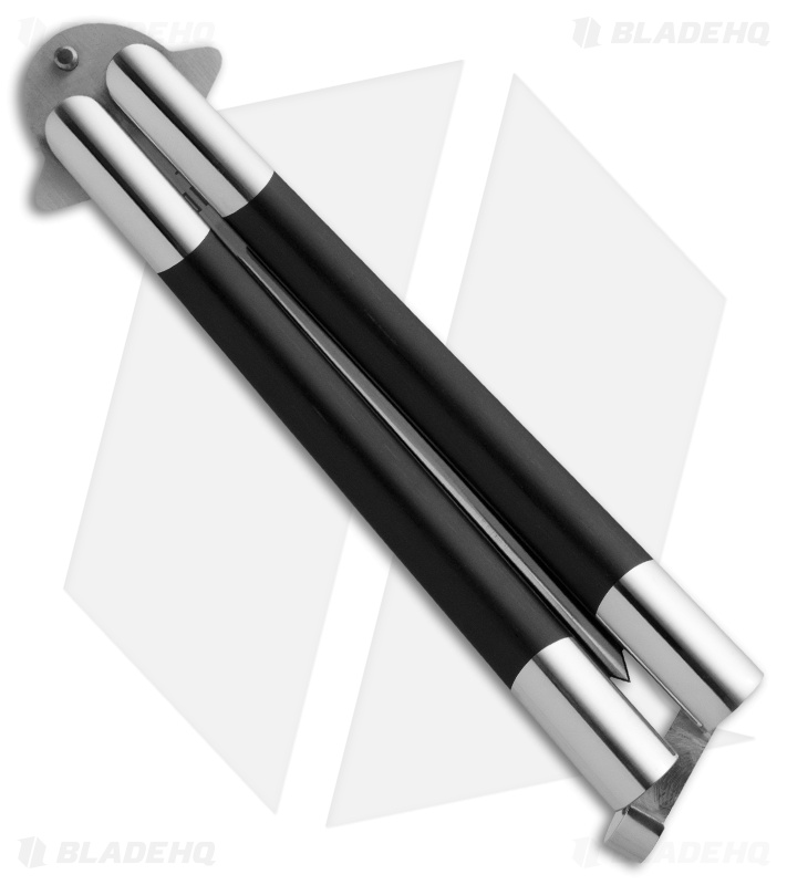 29 Knives Chris Olofson 4" Spear Point Balisong Ebony Butterfly Knife ...