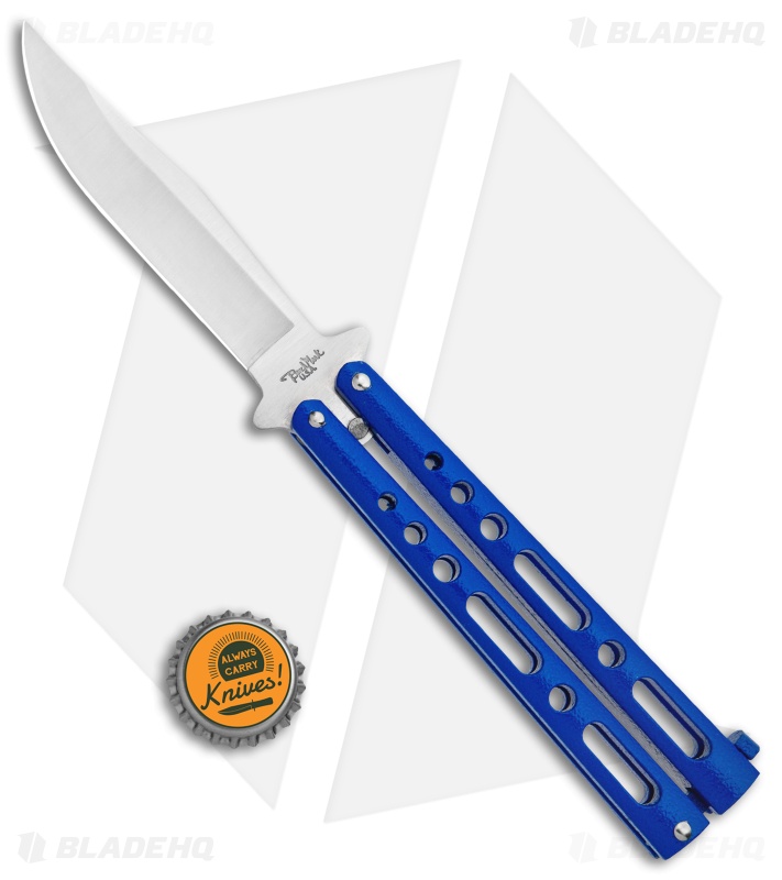 Benchmark Balisong Butterfly Knife | Blue - Blade HQ