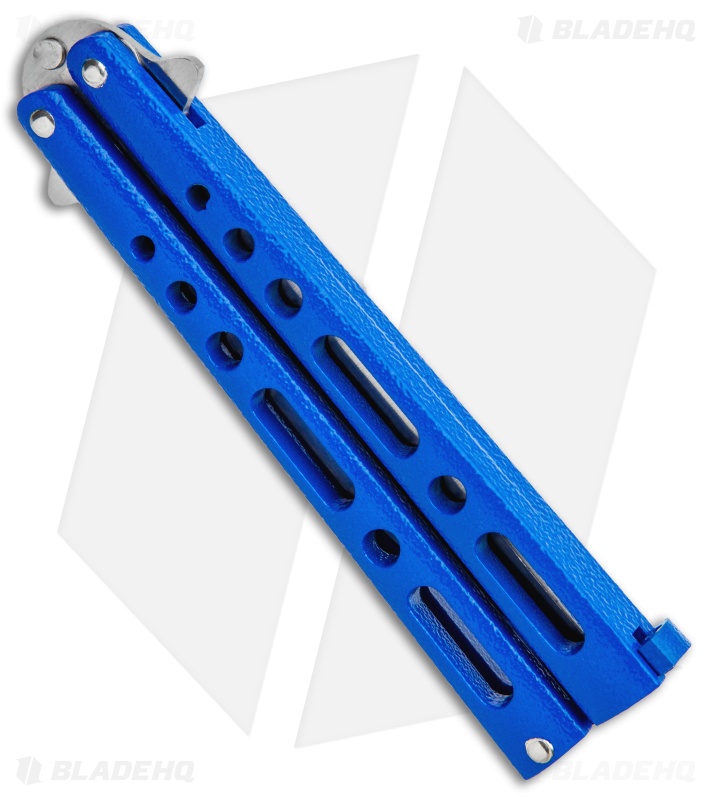 Benchmark Balisong Butterfly Knife | Blue - Blade HQ