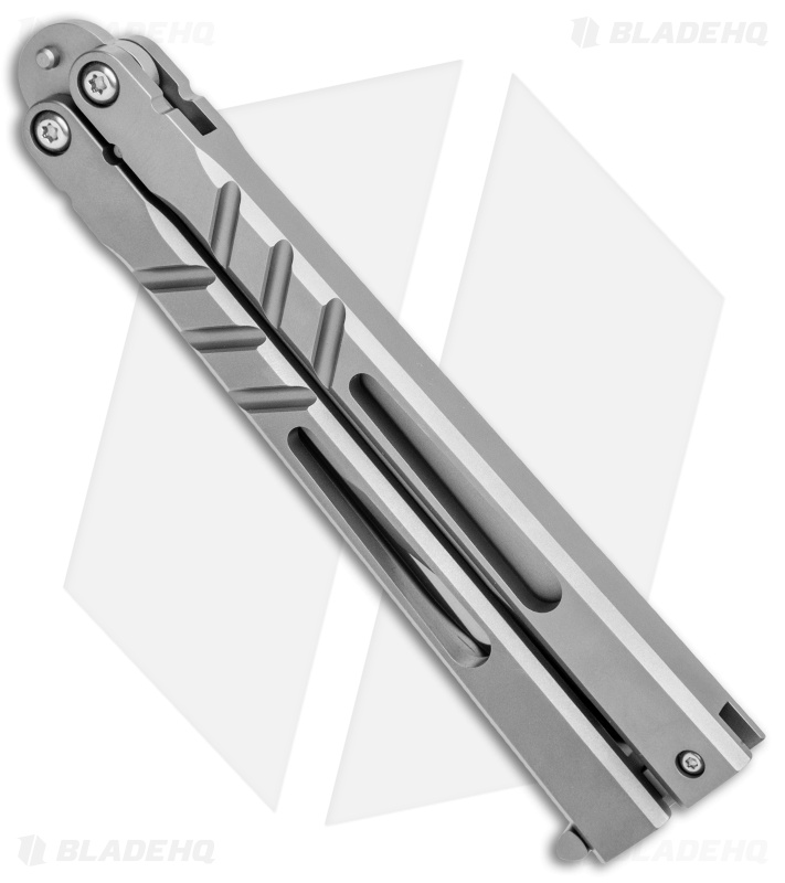 BRS Channel Alpha Beast | Titanium Butterfly Knife | Alternate Blade