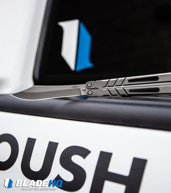 BRS Channel Alpha Beast | Titanium Balisong Butterfly Knife | Blade HQ