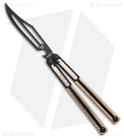 Nabalis + Will Hirsch Vulp Pro Balisong Trainer Gold/Black
