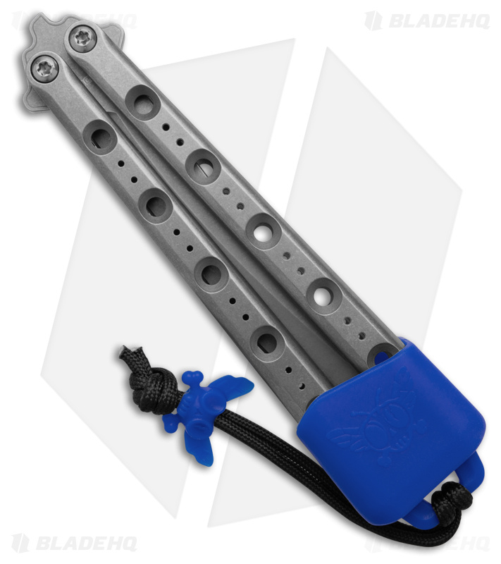 Flytanium Fly One Balisong Stonewash Ti (SW) - Blade HQ