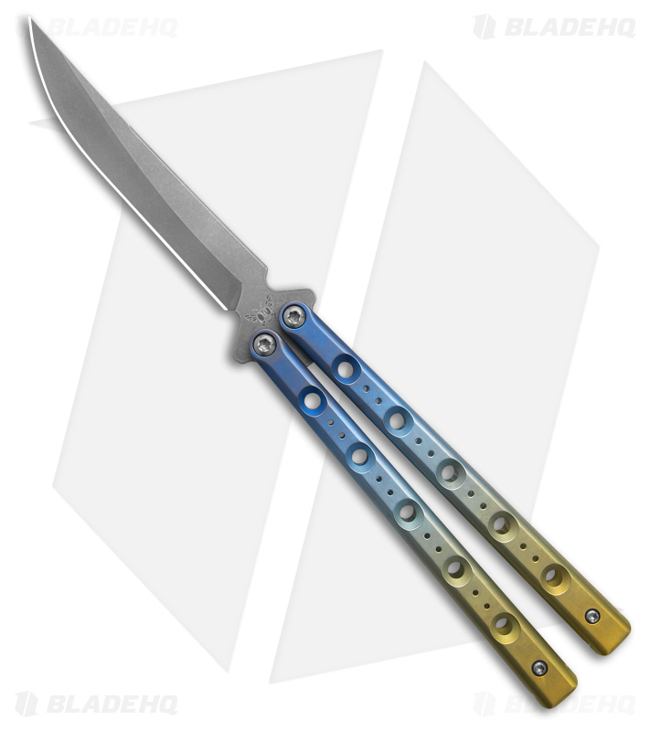 Flytanium Fly One Balisong #72 Clear Morning - Blade HQ