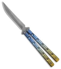 Flytanium Fly One Balisong #72 Clear Morning - Blade HQ