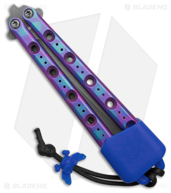 Flytanium Fly One Balisong #73 Cephalopod - Blade HQ