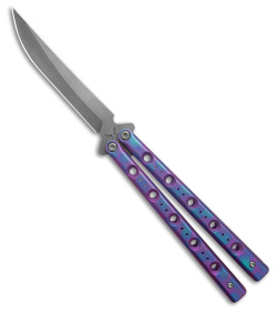 Flytanium Fly One Balisong #73 Cephalopod - Blade HQ