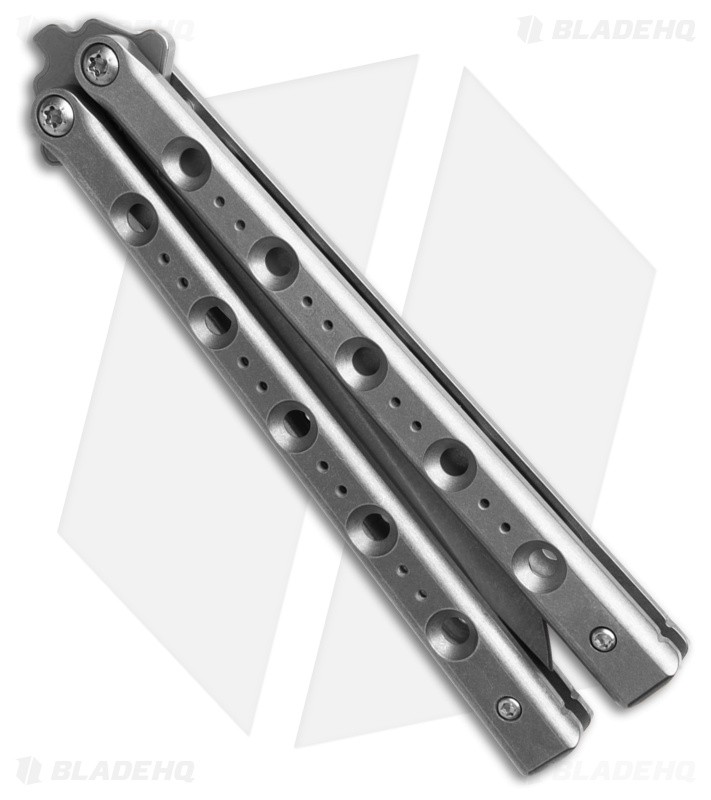 Flytanium Fly One Balisong #82 Plain Jane - Blade HQ