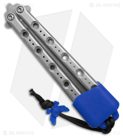 Flytanium Fly One Balisong Orange Peel #91 - Blade HQ