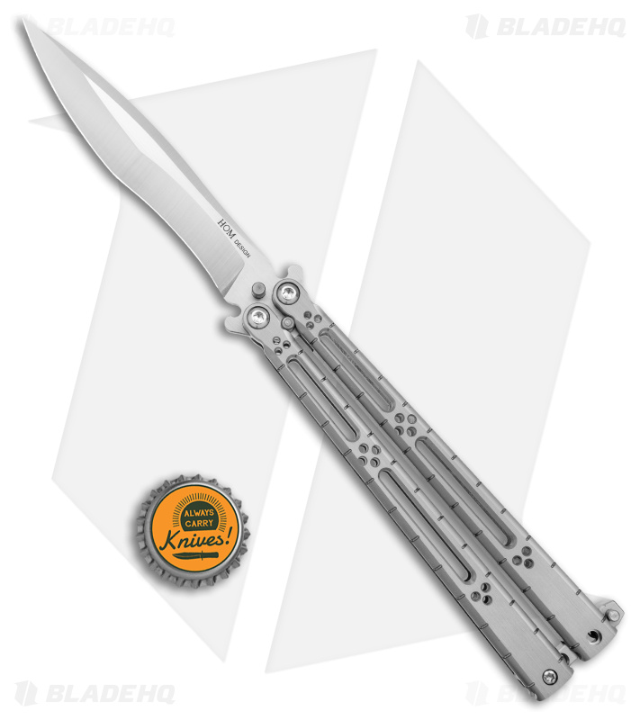 Hom Design I-Basilisk Channel Balisong Ti + Latch - Blade HQ