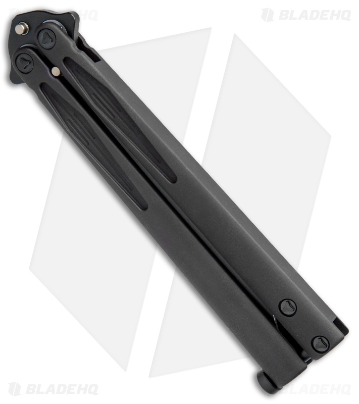 Microtech Tachyon III Balisong Butterfly Knife Tactical (4.5" Black ...
