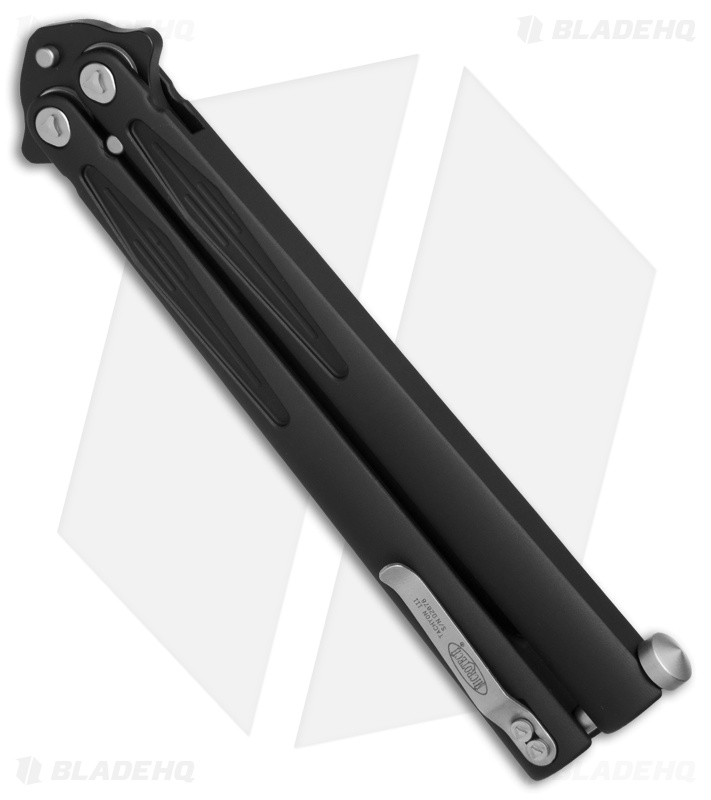 Microtech Tachyon III Balisong | Black 173-1 - Blade HQ