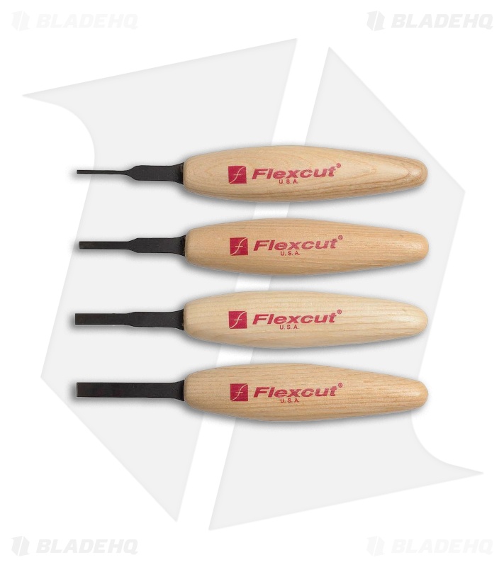 Flexcut MT100 Chisel Micro Tool Set - Blade HQ