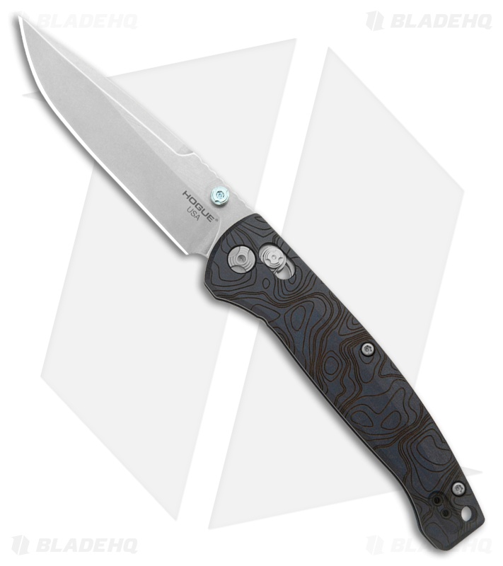 Hogue Knives Mysto Water Richlite Tumbled