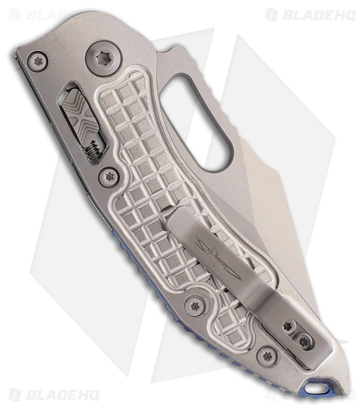 Microtech Stitch Marfione Select Knife Frag Ti/Blue Backspacer SW