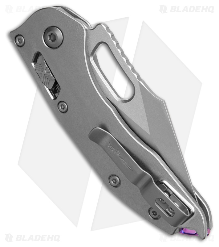 Marfione Custom Stitch Ram-Lok SW Titanium + Purple Accents