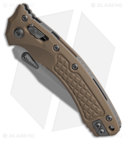 Microtech Amphibian Ram-Lok Knife Frag Tan G-10 SW