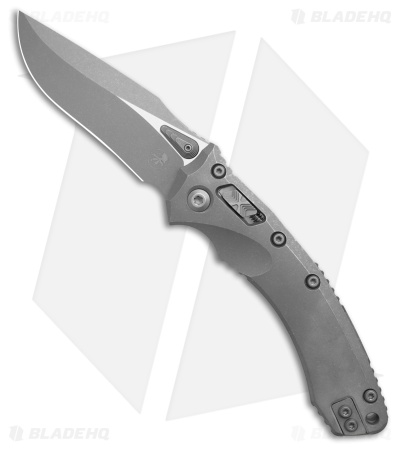 Microtech Amphibian Ram-Lok Knife Titanium Handle