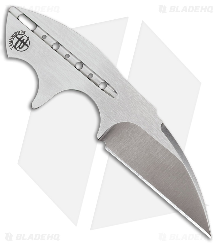 Begg Knives Tree Frog Fixed Knife Stainless Steel Satin