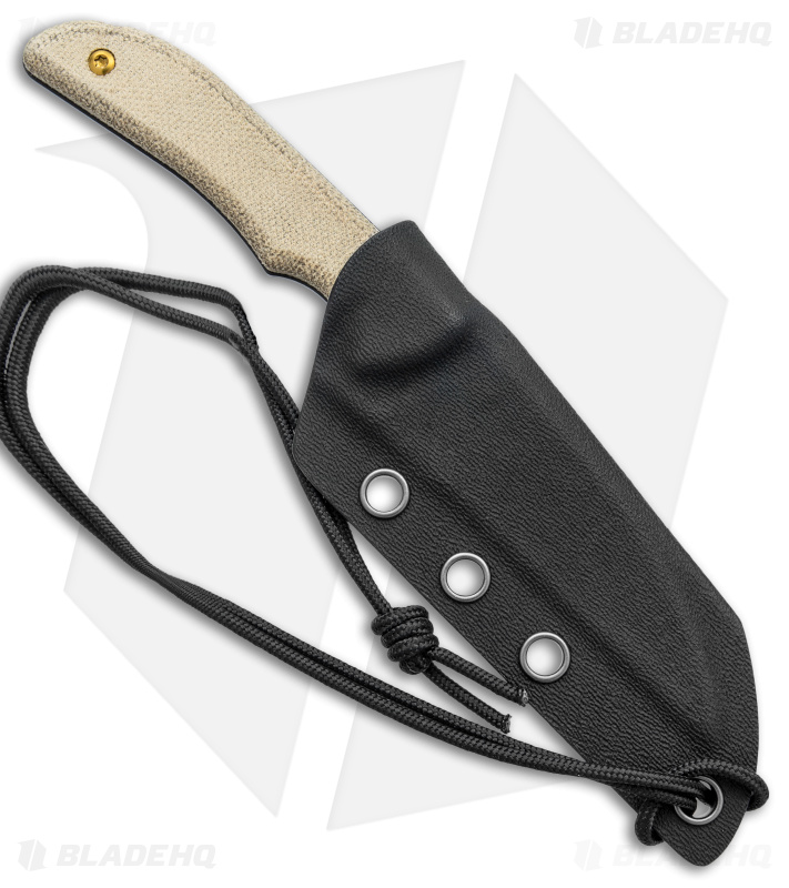 Artisan Cutlery Sea Snake | Fixed Blade Knife Tan Micarta | Blade HQ