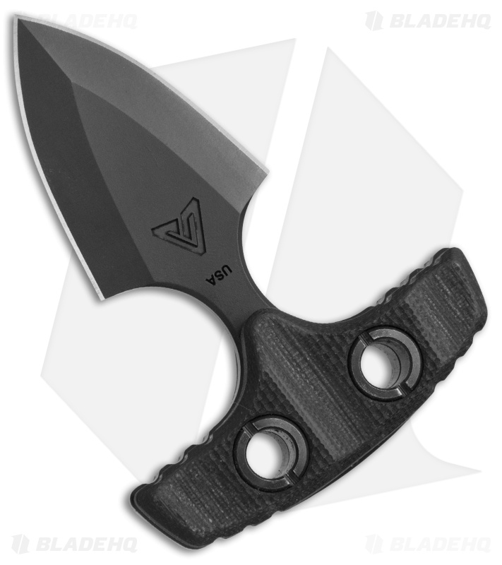 Atlas Dynamic Defense NOC Push Dagger Knife Black G-10 (2.375" Black ...