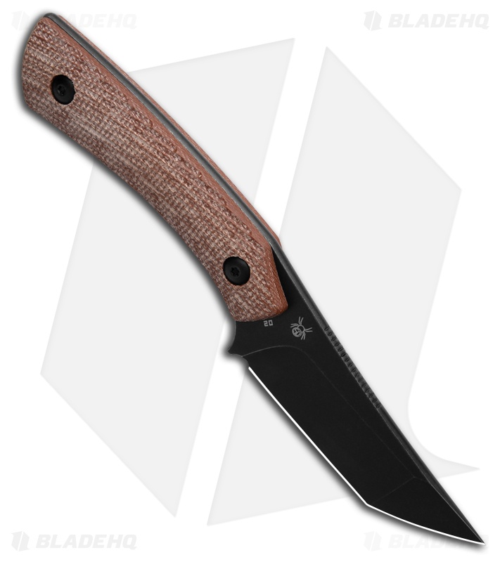 Bestech Knives Step Fixed Blade Knife Brown Micarta Black SW