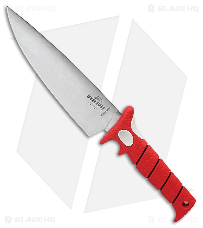 Bubba Blade Chef's Knife | Red TPR