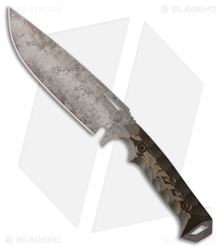 Dawson Knives Summit Knife Camo Ultrex G-10 Monsoon