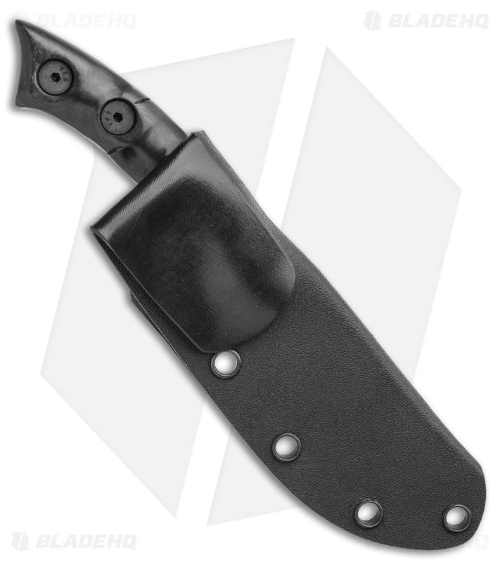 Dawson Knives Snakebite | Fixed Blade Knife | Marble Carbon Fiber AZ Copper