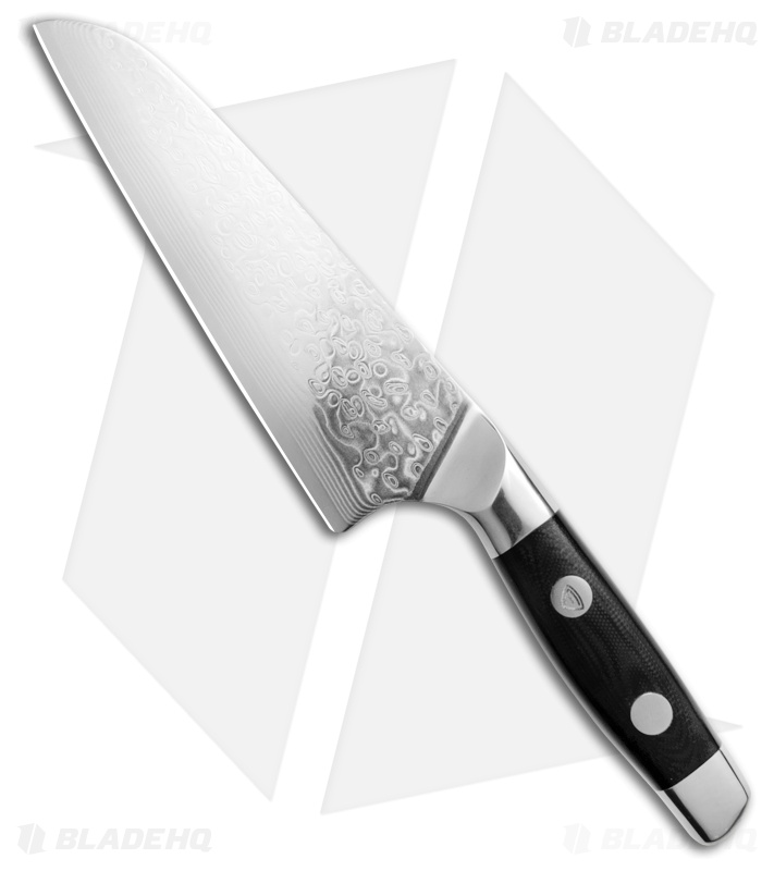 Ferrum Forge Chef-toku Kitchen Knife Black G-10 Damascus