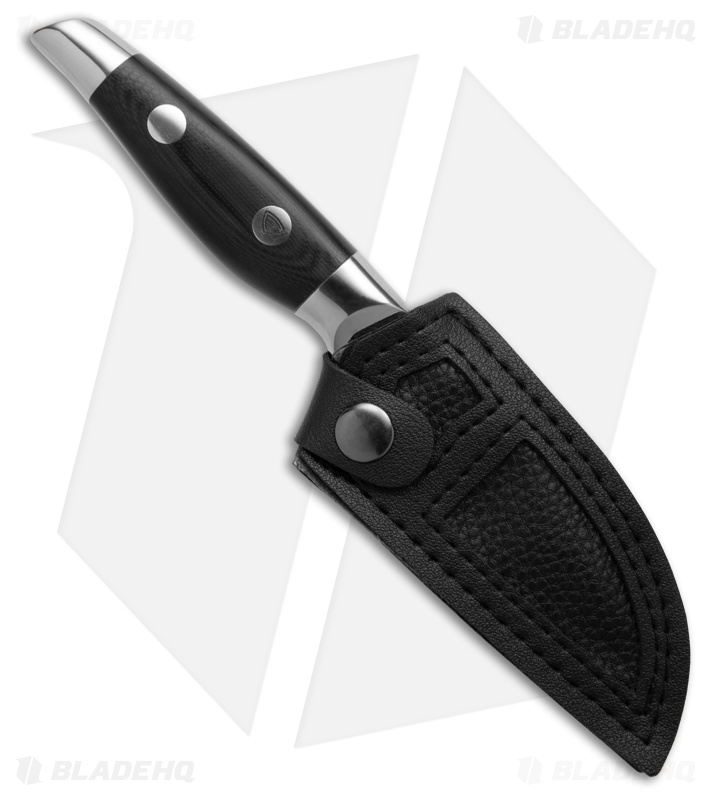 Ferrum Forge Utili-toku Kitchen Knife Black G-10 Damascus