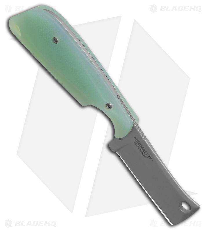 Flytanium Jade G-10 + CRKT Minimalist Cleaver BB