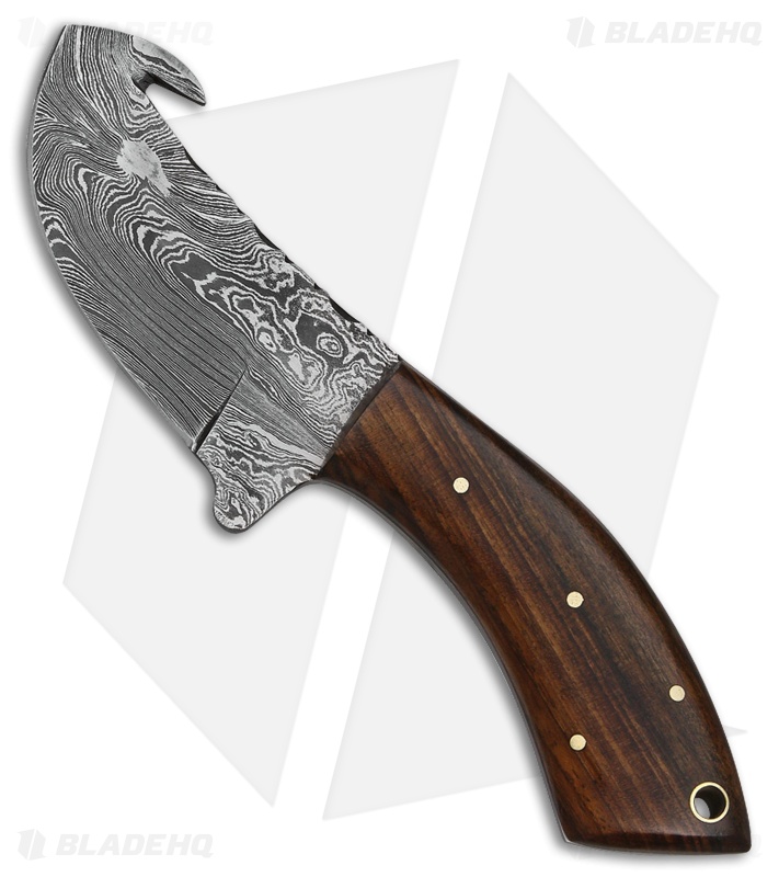 Tallen Damascus Creeper Fixed Blade Knife (3.125" Damascus) DM1063 ...