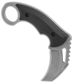 HavocWorks Small Karambit Fixed Blade Knife Black G-10 (2.5 ...