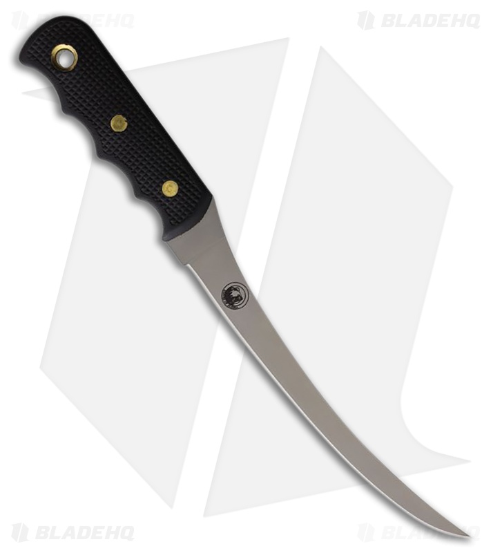 Knives of Alaska Coho Fixed Blade Knife Black SureGrip