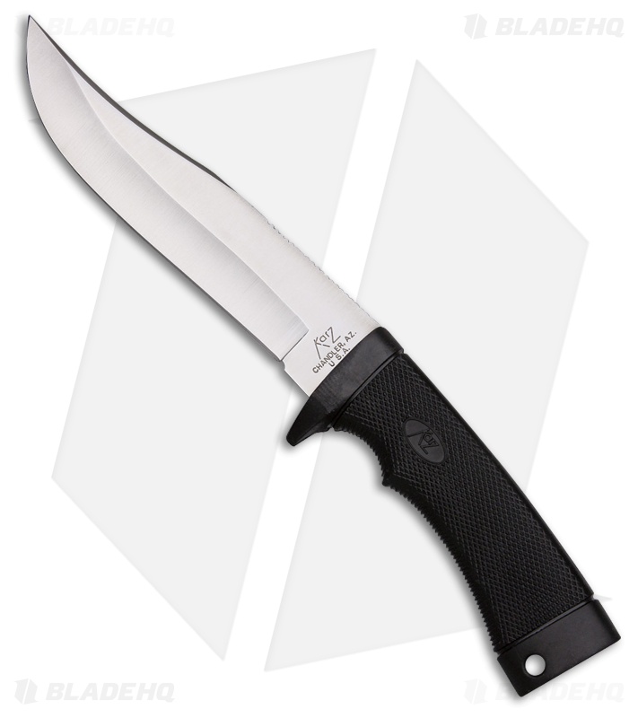 Katz Knives Black Kat Yukon 302 Fixed Blade Knife (6.125" Satin) BK-302 ...