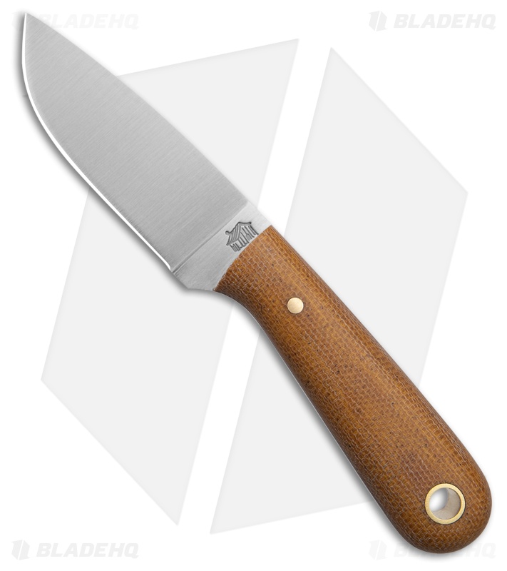 LT Wright Frontier First Fixed Blade Natural Micarta