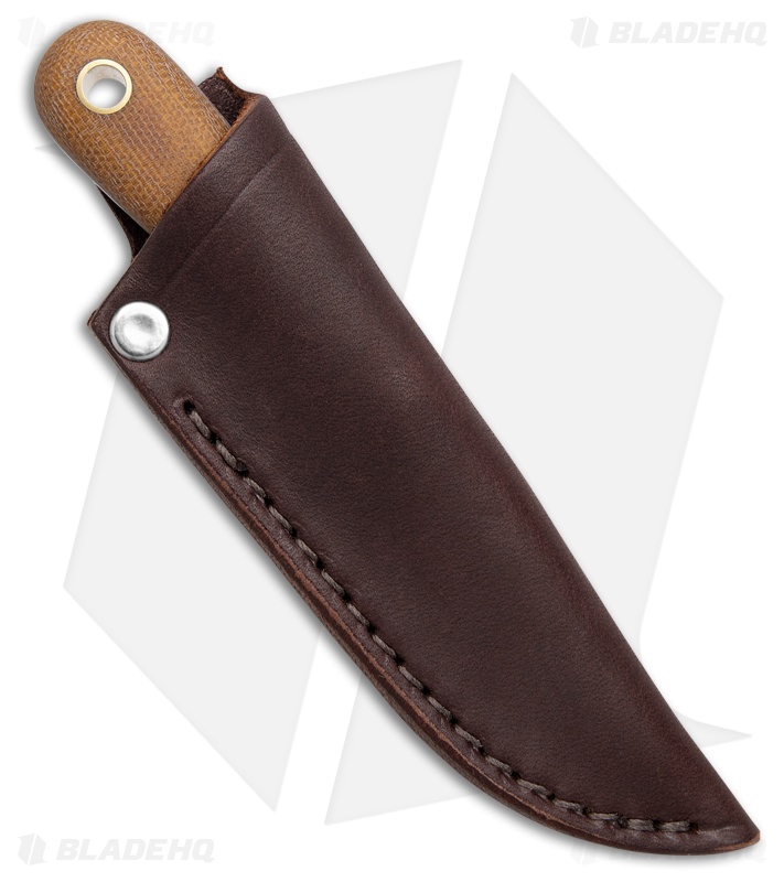 LT Wright Frontier First Fixed Blade Natural Micarta