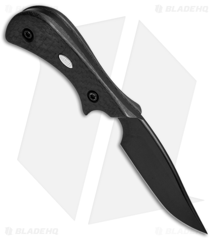 Millit Knives Hawk Pony Fixed Blade Knife Carbon Fiber (2.75" Black ...