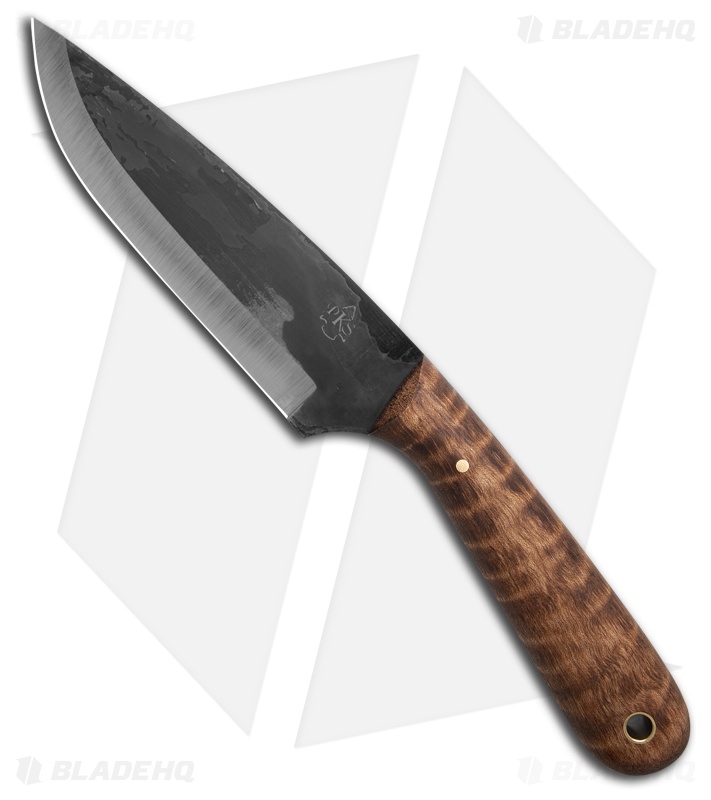 Pathfinder Knives Survival Fixed Blade Knife W/Leather Sheath (4.75 ...