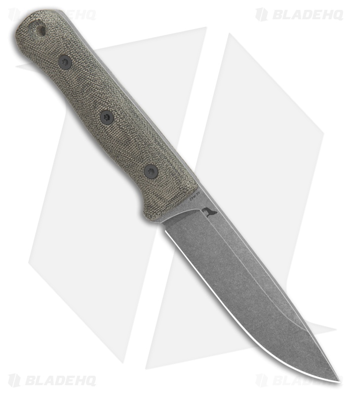 Reiff F5 Field Survival Knife Fixed Black Micarta Acid SW